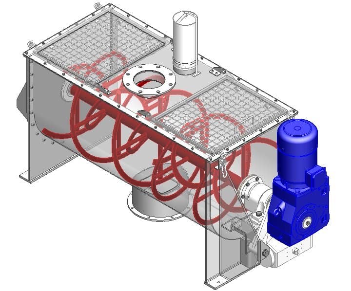 Ribbon Mixing Machine - Yinda Machinery