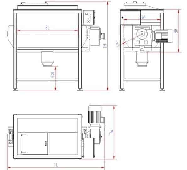 Ribbon Mixing Machine | Yinda Machinery