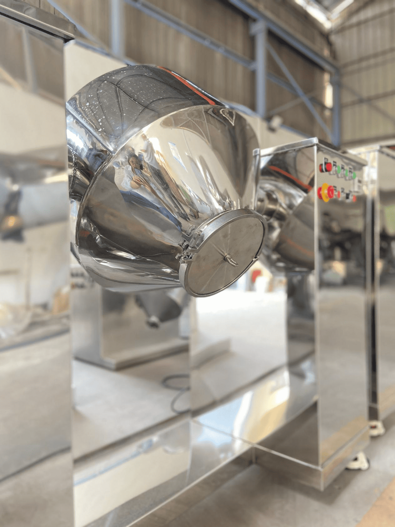 Pharmacy Powder Double Cone Blender - Yinda Machinery