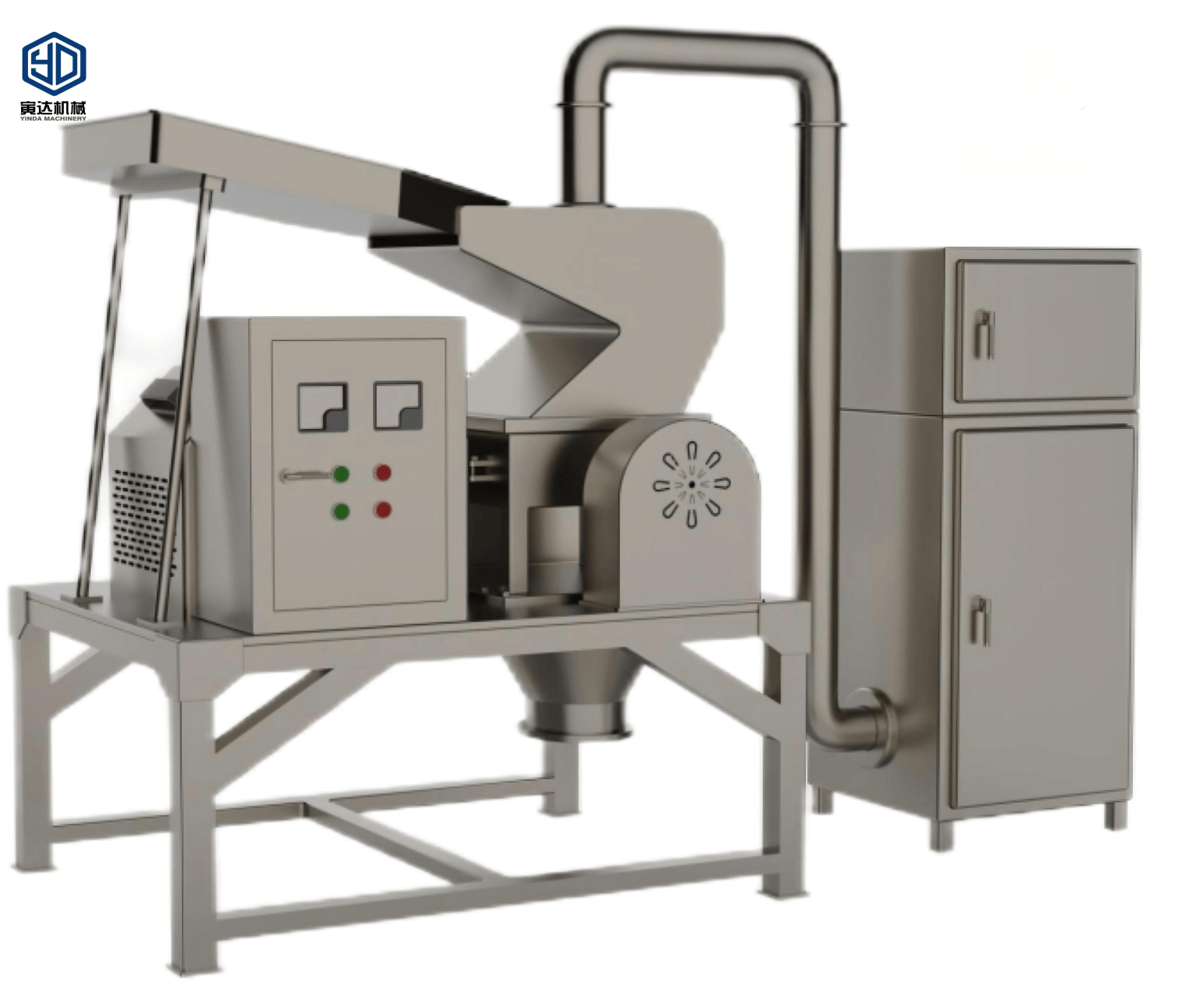 Herb Pulverizer Guide Yinda Coarse Crusher, Hammer Mill & Air ...