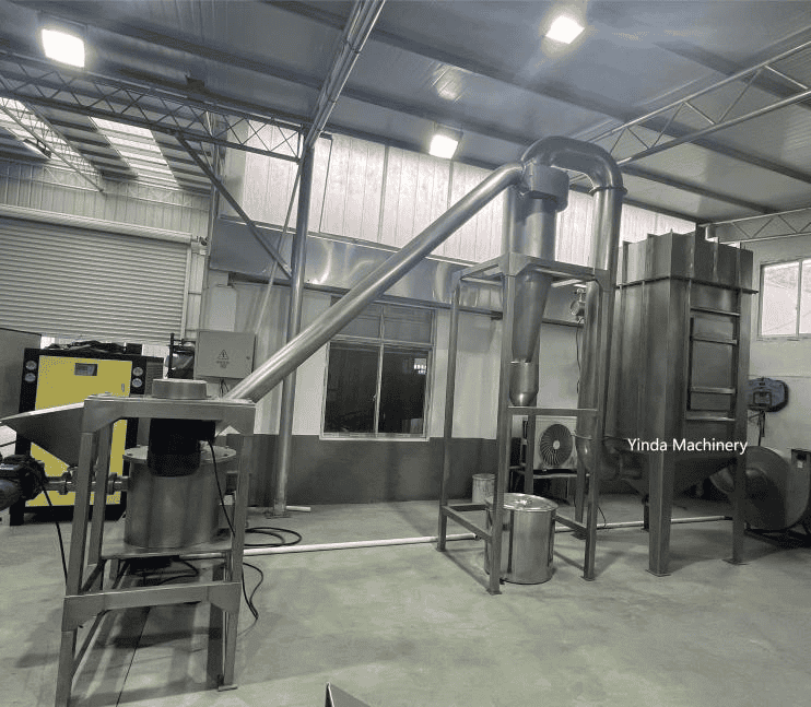 Ultrafine Grinding of Cellulose Acetate with Yinda YDWF Air Classifier ...